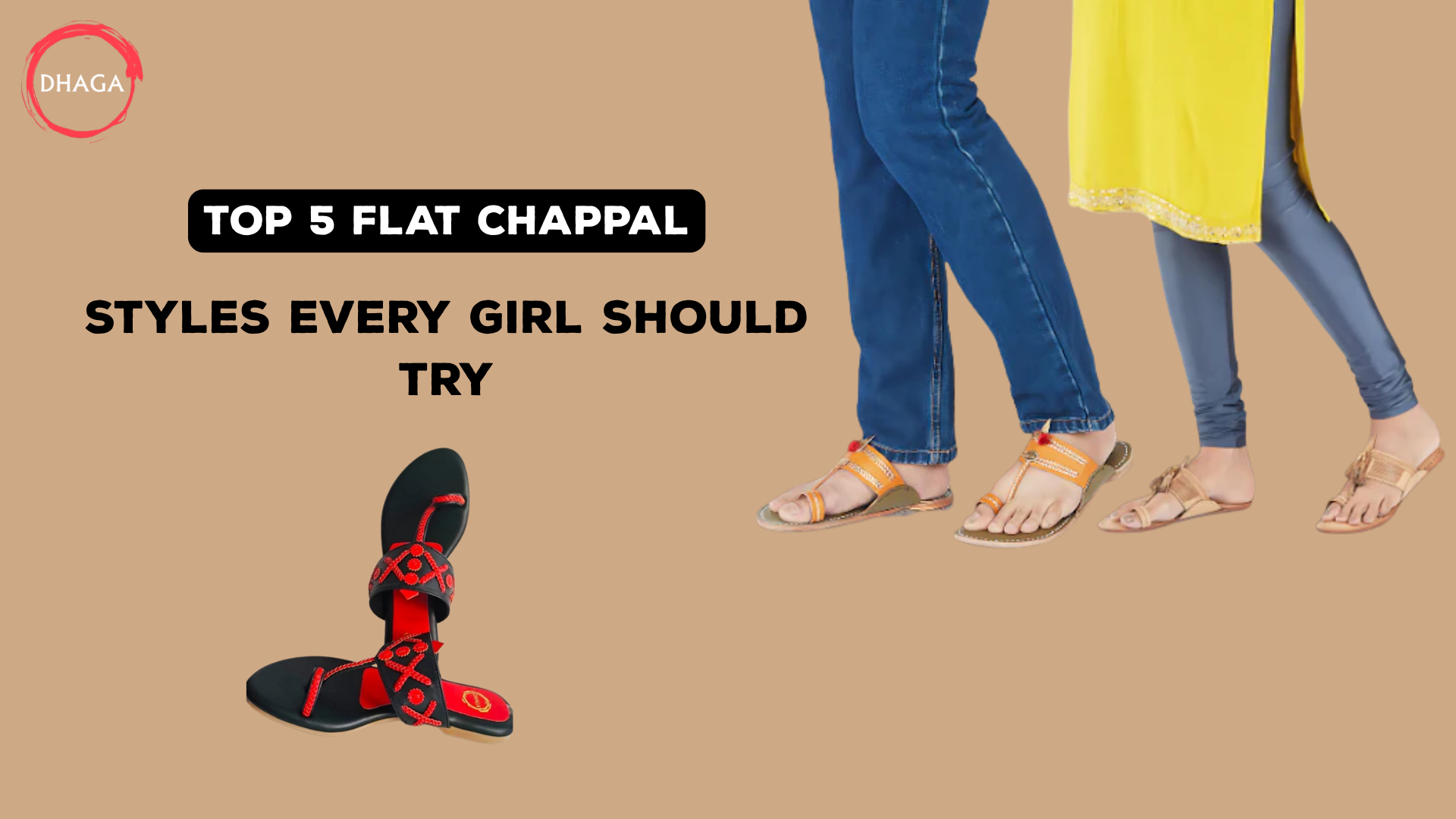 Flat Chappal for Girl Stylish and Comfortable Footwear